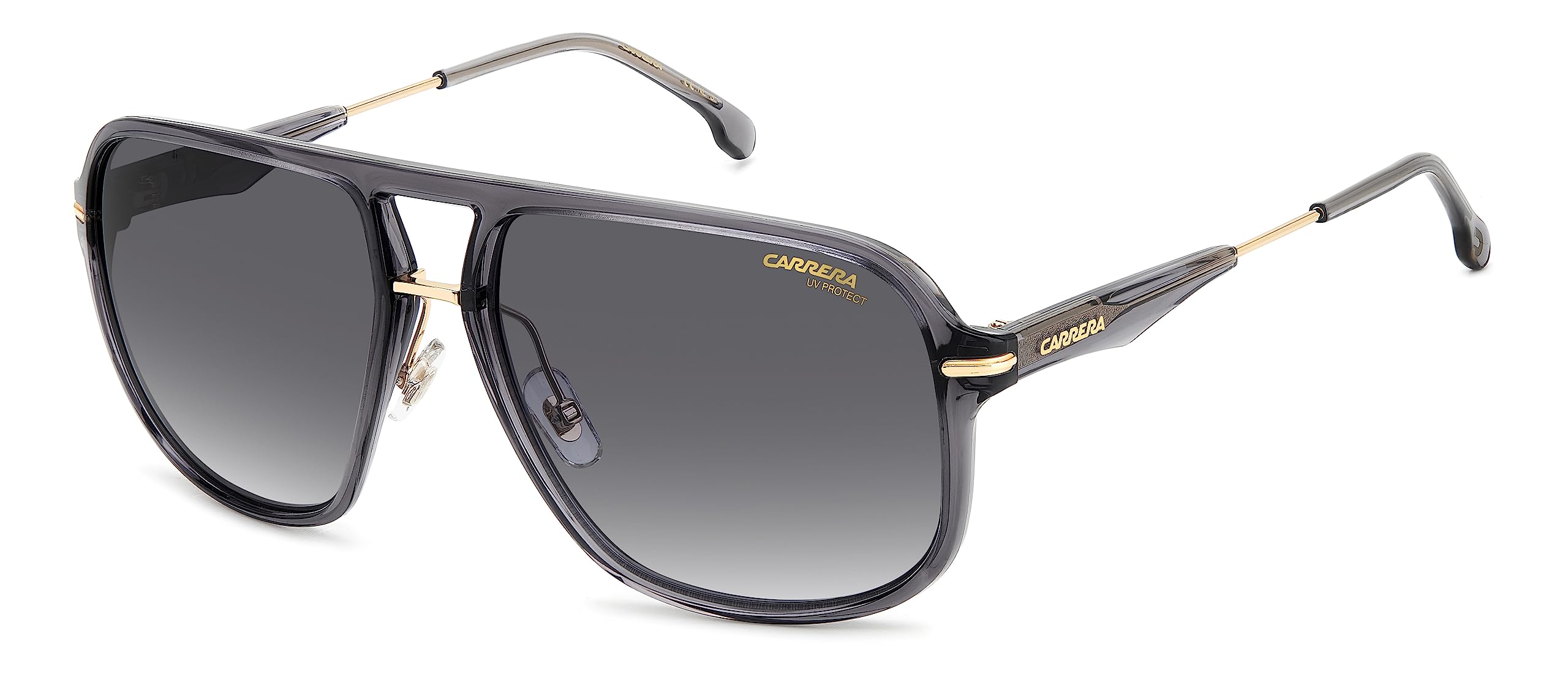 Carrera 296/S KB79O Sunglasses Men's Grey/Grey Gradient Square Shape 60mm