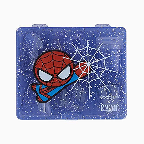 Yoobi x Marvel Spider-Man Mini Office Supply Kit & Scissors Set β Spider-Man Set w/ Stapler, Staples, Hole Punch, Tape Dispenser, Blunt Tip Scissors for Kids w/ 2 1/4β Blade
