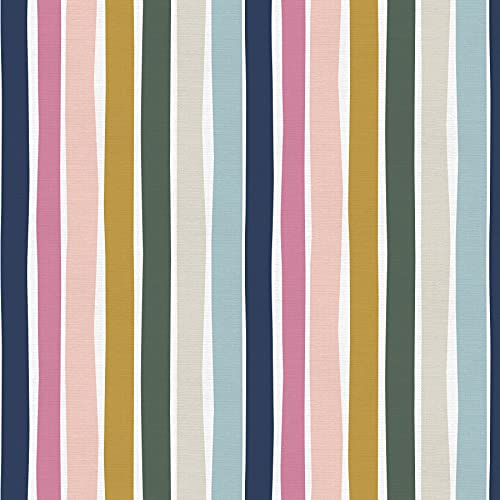 PBS Fabrics Over The Rainbow by Ampersand, Quilter's Cotton, Muted, Fabric by The Yard