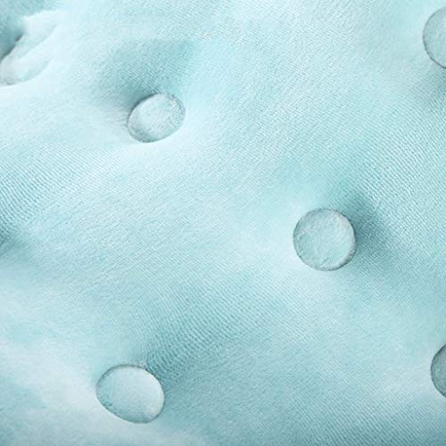 CZDYUF Lumbar Pillow-Medical Waist Pad Back Cushion Office Waist Cushion Memory Foam Protection Spine Lumbar Support, Blue