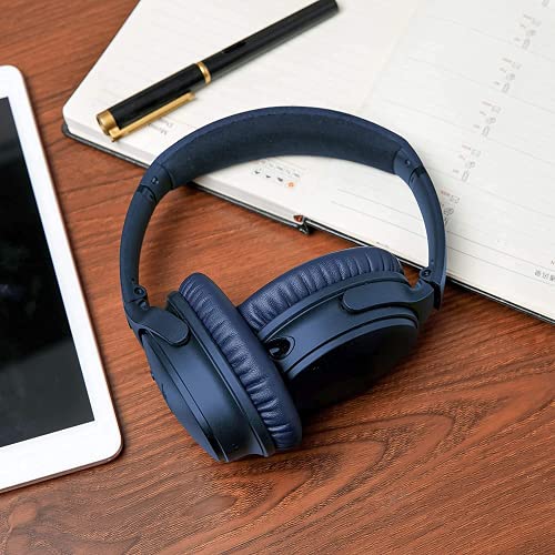 Esen QuietComfort 35 II Replacement Earpads, Soft&Comfortable QC35, Great Sound Quality Ear Cushion Replacement Parts Compatible with Bose QC35 IIQC35QC25QC15QC2 Headphones (Blue)