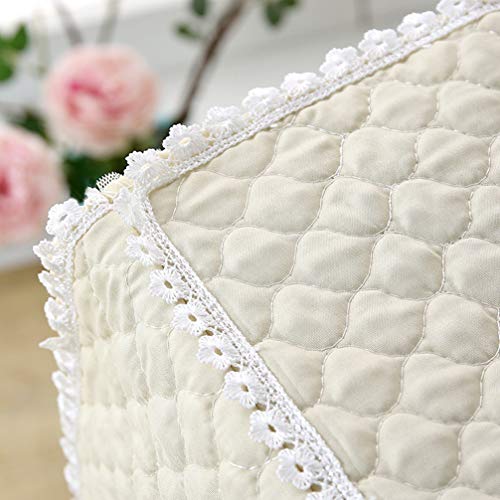 Vosarea Front Door Decor Sunproof Washing Machine Cover 60x60x87cm Automatic Washer Protectors Delicate Washing Machine Cover (Beige) Laundry Machine Cover Replacement Home Decoration