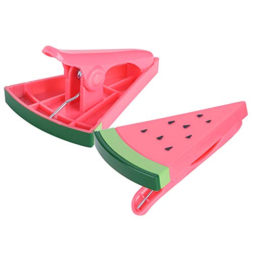 Jinyank Portable Beach Towel Clips Watermelon Shaped Windproof Clothing Clips for Pool Loungers Clothes Quilt Blanket Sunbeds Sun Lounger