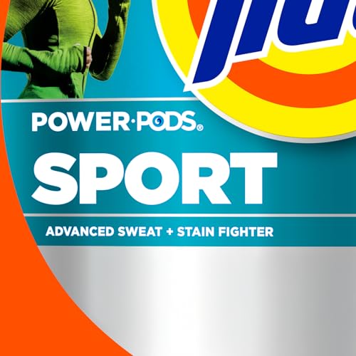 Tide Power Pods Laundry Detergent Pacs with Febreze Sport, 45 Count, Febreze Freshness with Sport Odor Defense