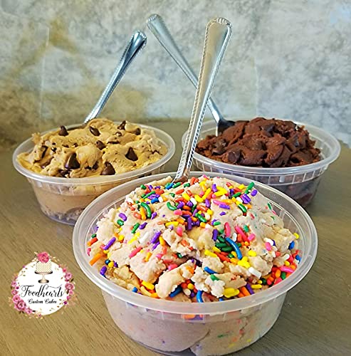 Lawei 80 Pack Plastic Deli Food Containers with Lids - 8 Oz Food Storage Containers Freezer Deli Cups for Soup, Party Supplies, Meal Prep and Portion Control