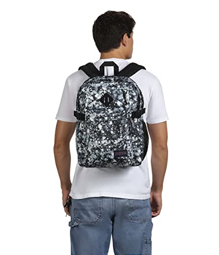 JanSport Main Campus Backpack - Travel or Work backpack w 15-Inch Laptop Sleeve and Dual Water Bottle Pockets, Batik Dots