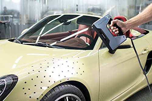 New Einscan Pro 2X 3D Scanner Premium Edition with Handheld HD Feature Alignment 0.2mm Resolution for Reverse Engineering, Manufacturing, Design, Art, Medical, Education