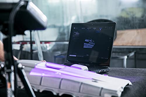 New Einscan Pro 2X 3D Scanner Premium Edition with Handheld HD Feature Alignment 0.2mm Resolution for Reverse Engineering, Manufacturing, Design, Art, Medical, Education