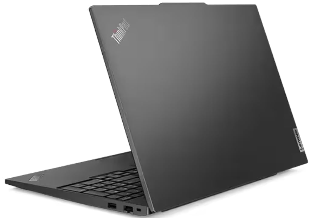 Lenovo ThinkPad E16 Gen 1 School & Business Laptop 16.0" IPS WUXGA (Intel i7-1355U, 24GB RAM, 1TB M.2 2242 SSD, Backlit KYB, FP Reader, Thunderbolt 4, WiFi 6, W11P) w/DKZ USB Port Expander