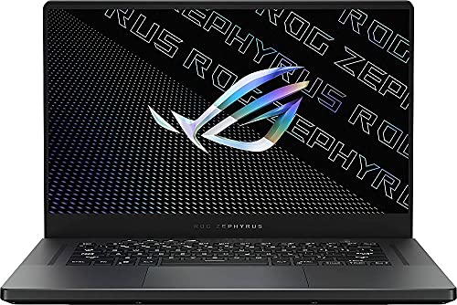ASUS ROG Zephyrus Gaming Laptop, 15.6 inch FHD Display, AMD Ryzen 9 5900HS, NVIDIA GeForce RTX 3060, 16GB RAM, 1TB SSD, Backlit Keyboard, Wi-Fi, Windows 10 Home, Black