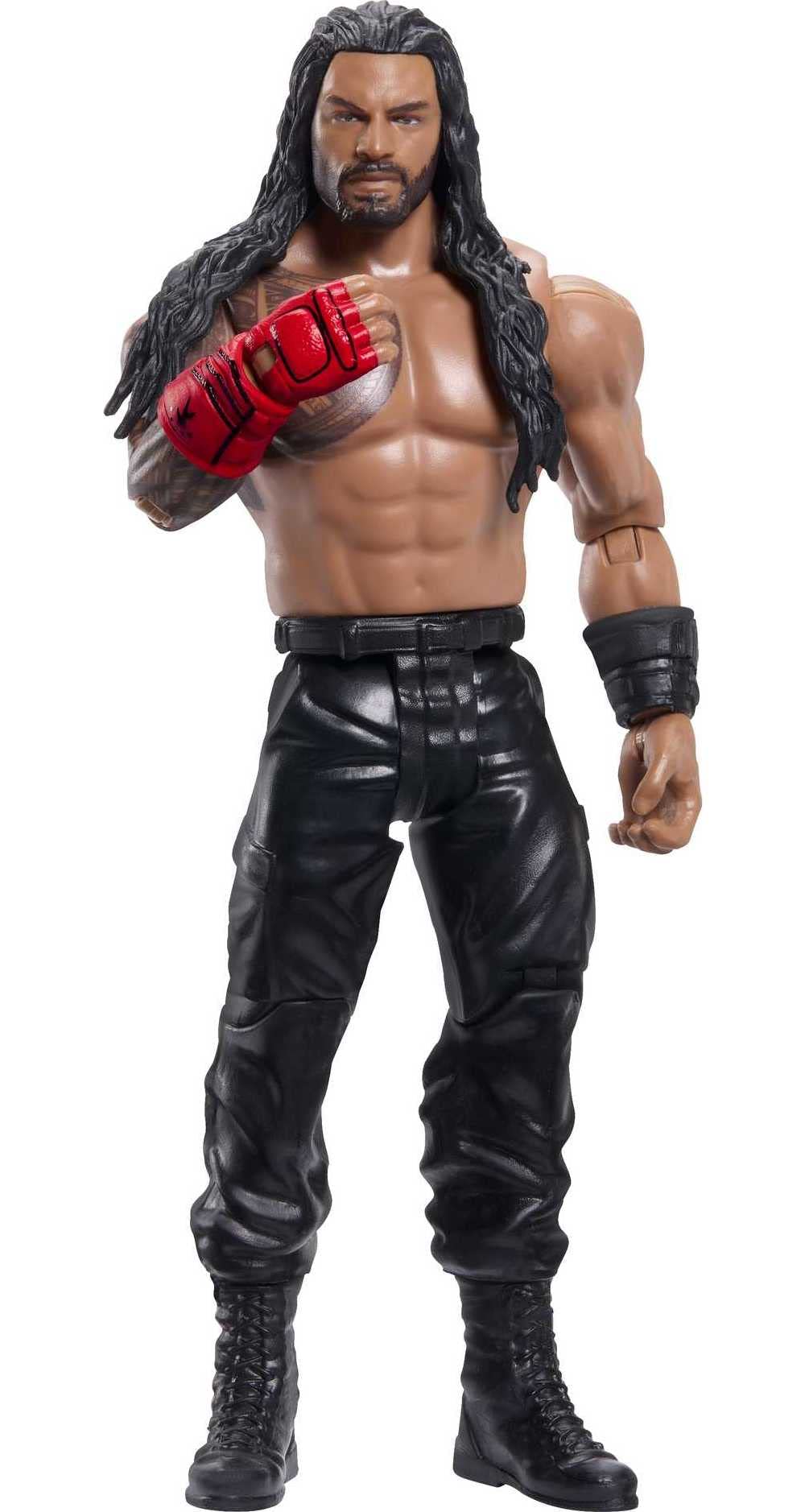 Mattel WWE Elite Collection Top Picks Action Figure, Roman Reigns 6-inch Collectible with 10 Articulation Points & Life-Like Look