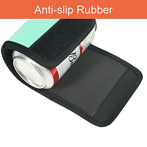 Cosmos Pack of 3 Soft Neoprene Can Cooler Sleeve Insulator Can Cover Insulated Can Sleeves with Handle for Standard 12 Fluid Ounce Drink & Beer Cans