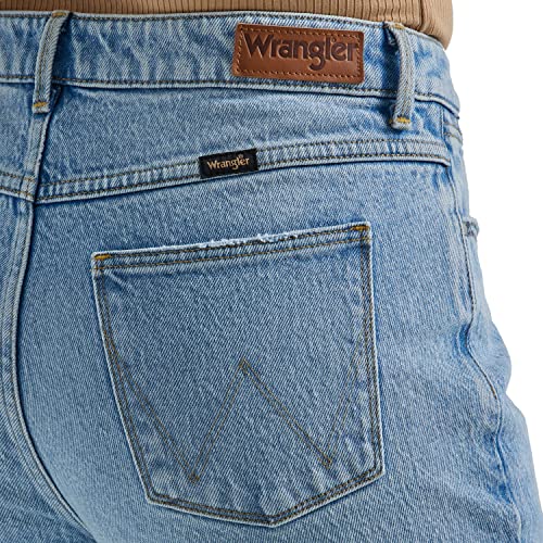 Wrangler Women's High-Rise Rodeo Straight Leg Crop Jean Starcrossed8