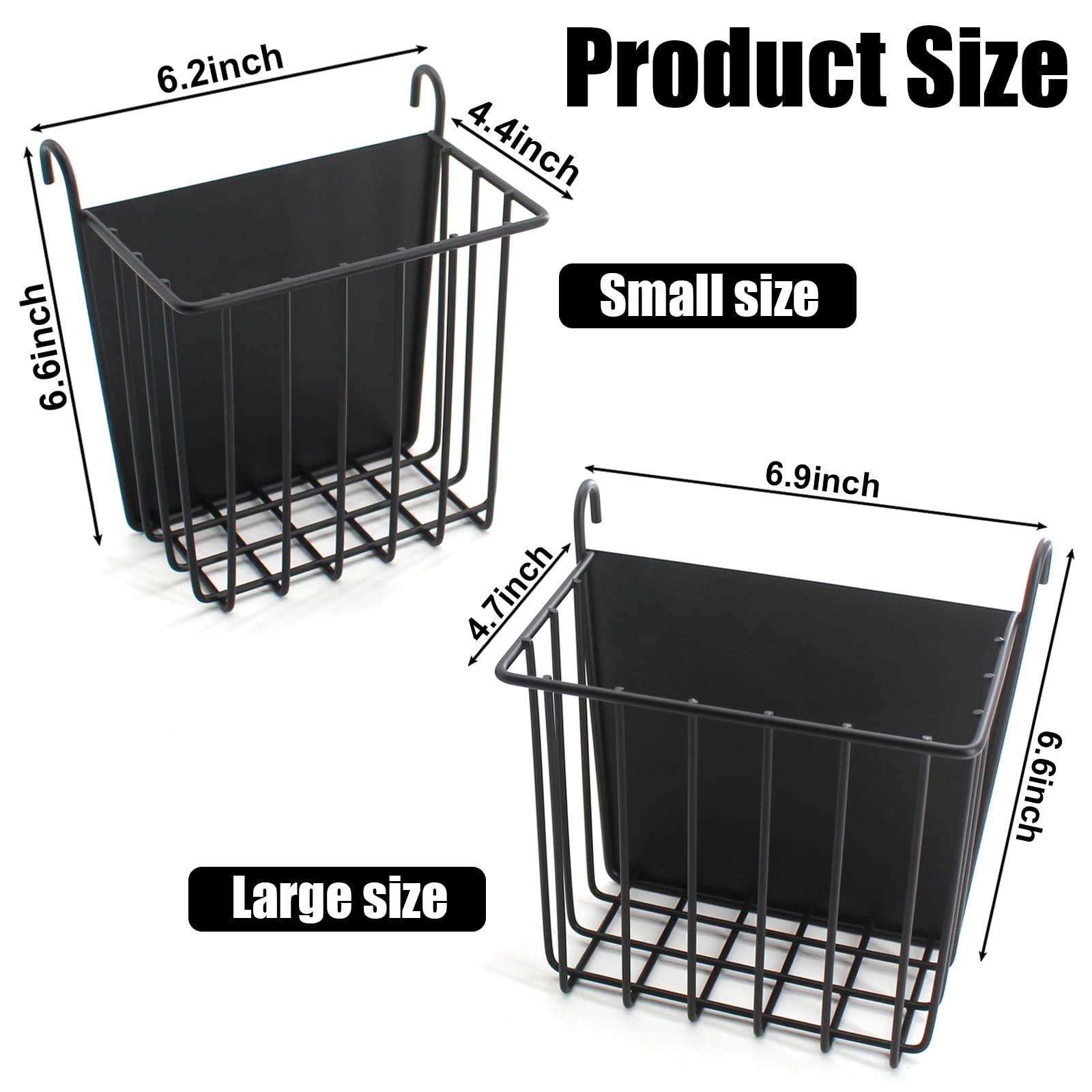 2PCS Rabbit Hay Feeder with Heavy-Duty Metal Frame Hay Holder,for Bunny, Guinea Pigs,Chinchillas-6.9x4.7x6.6 inch……