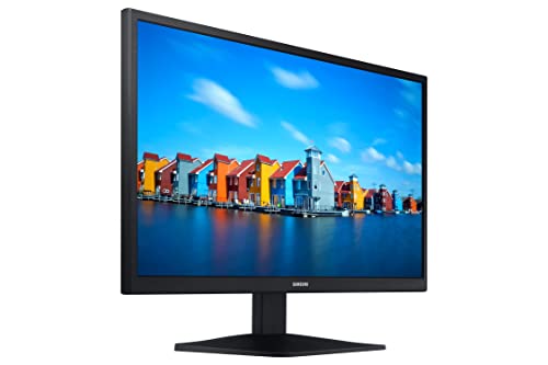Samsung S33A Series 24-Inch FHD 1080p Computer Monitor, HDMI, VA Panel, Wideview Screen, Eye Saver & Game Mode (LS24A336NHNXZA), Black (Renewed)