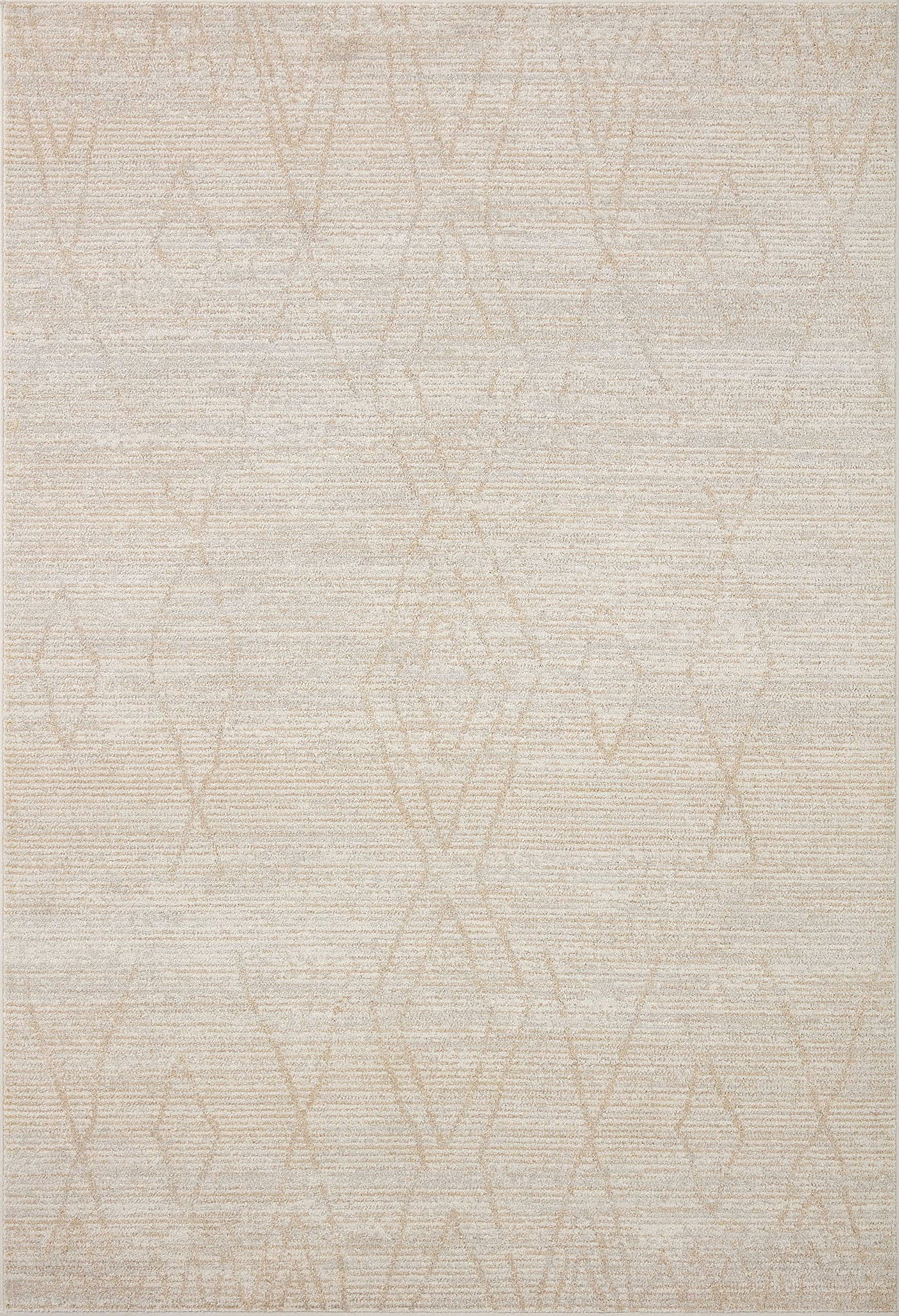 Loloi II Kamala Collection KAM-03 Natural/Mist 2'-7" x 12'-0" Runner Rug