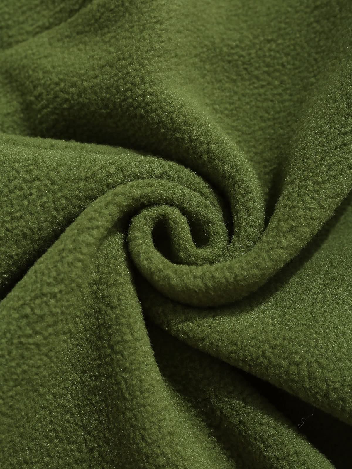 ZAFUL Men's Fluffy Polar Fleece Sweatshirt NEW YORK Embroidery Colorblock Half Zip Unisex Hoodie Deep Green M