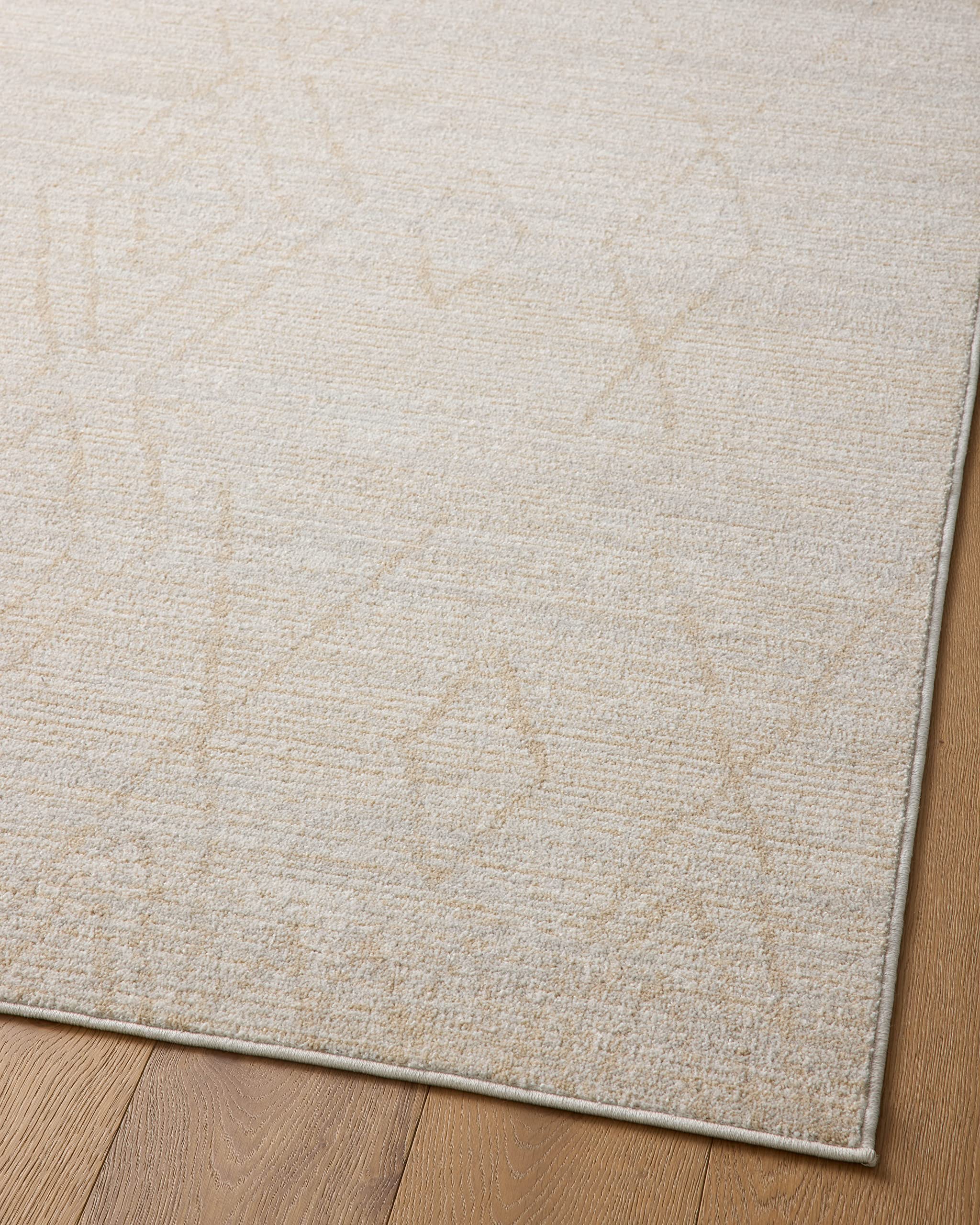 Loloi II Kamala Collection KAM-03 Natural/Mist 2'-7" x 12'-0" Runner Rug