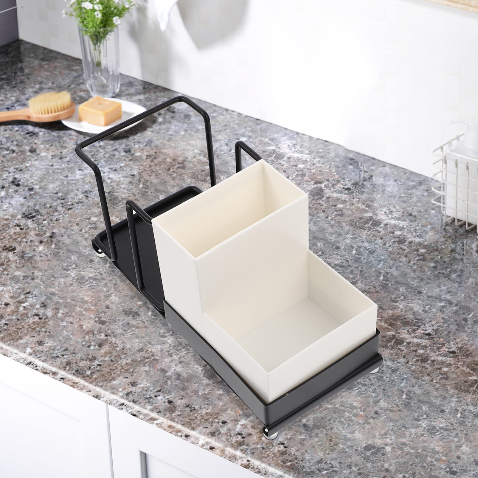 Makeup Organizer Storage Holder Coffee Station Supplies Coffee Organizer Cotton Swab Container Coffee Cup Organizer Paper Cup Holder Countertop Organizer Paper Cup Organizer