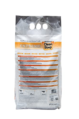 Jadawa Clean Step All Natural Cat Litter, Maximum Clumping Litter, 99.5% Dust Free (9.3 lb, Extreme-Activated Carbon)