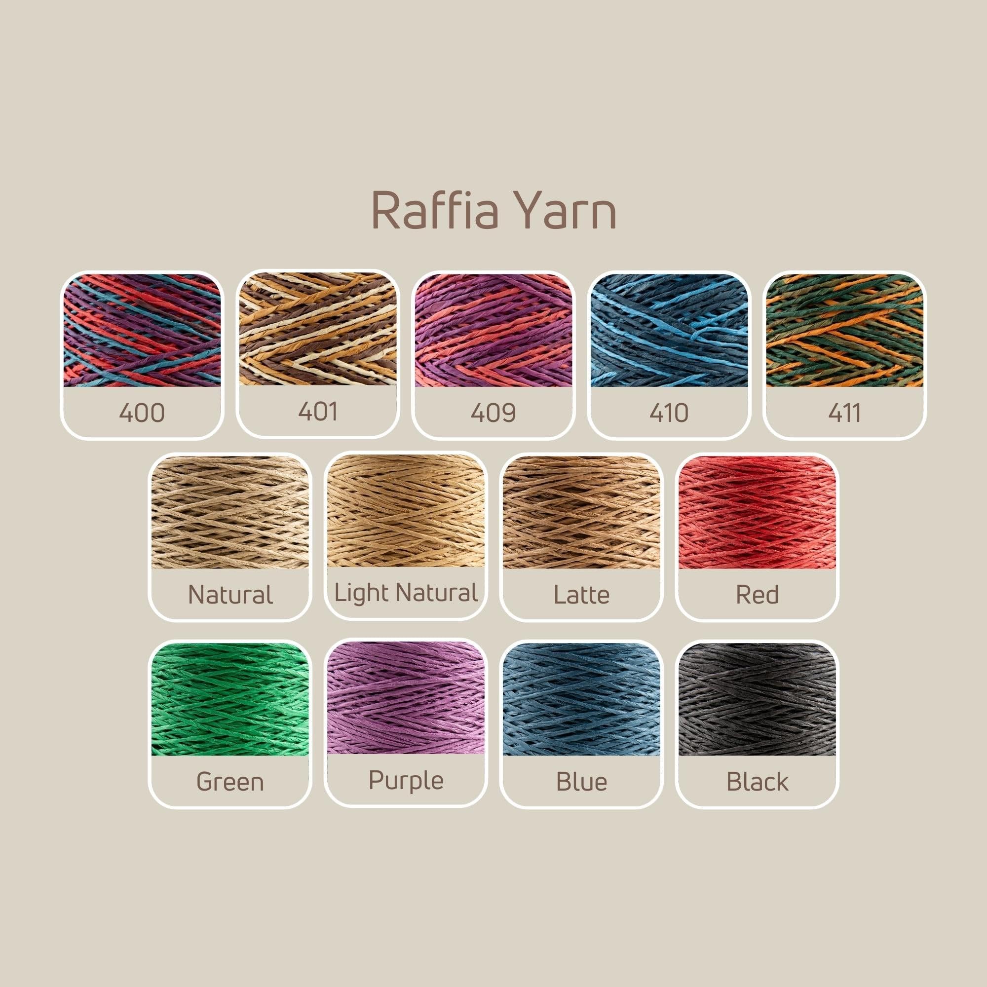 Sensy Premium 274 Yards Raffia Yarn (Latte)