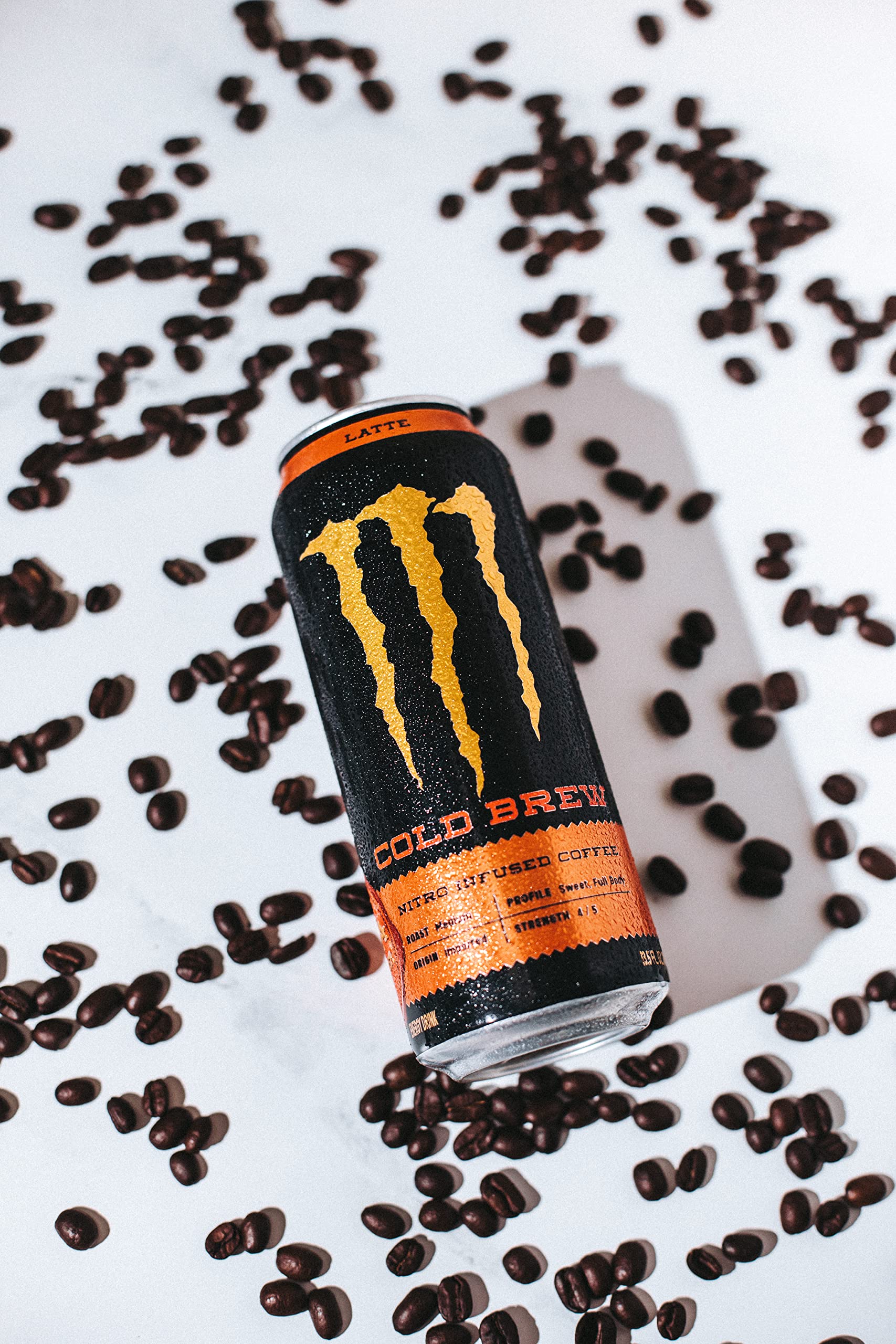 Monster Energy Java Nitro Cold Brew Latte, Coffee + Energy Drink, 13.5 Ounce (pack of 12)
