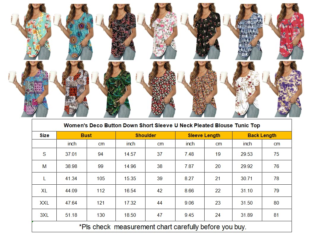 BETTE BOUTIK plus size tunic tops womens summer blouses womens tunic tops for leggings WhitePink XX-Large