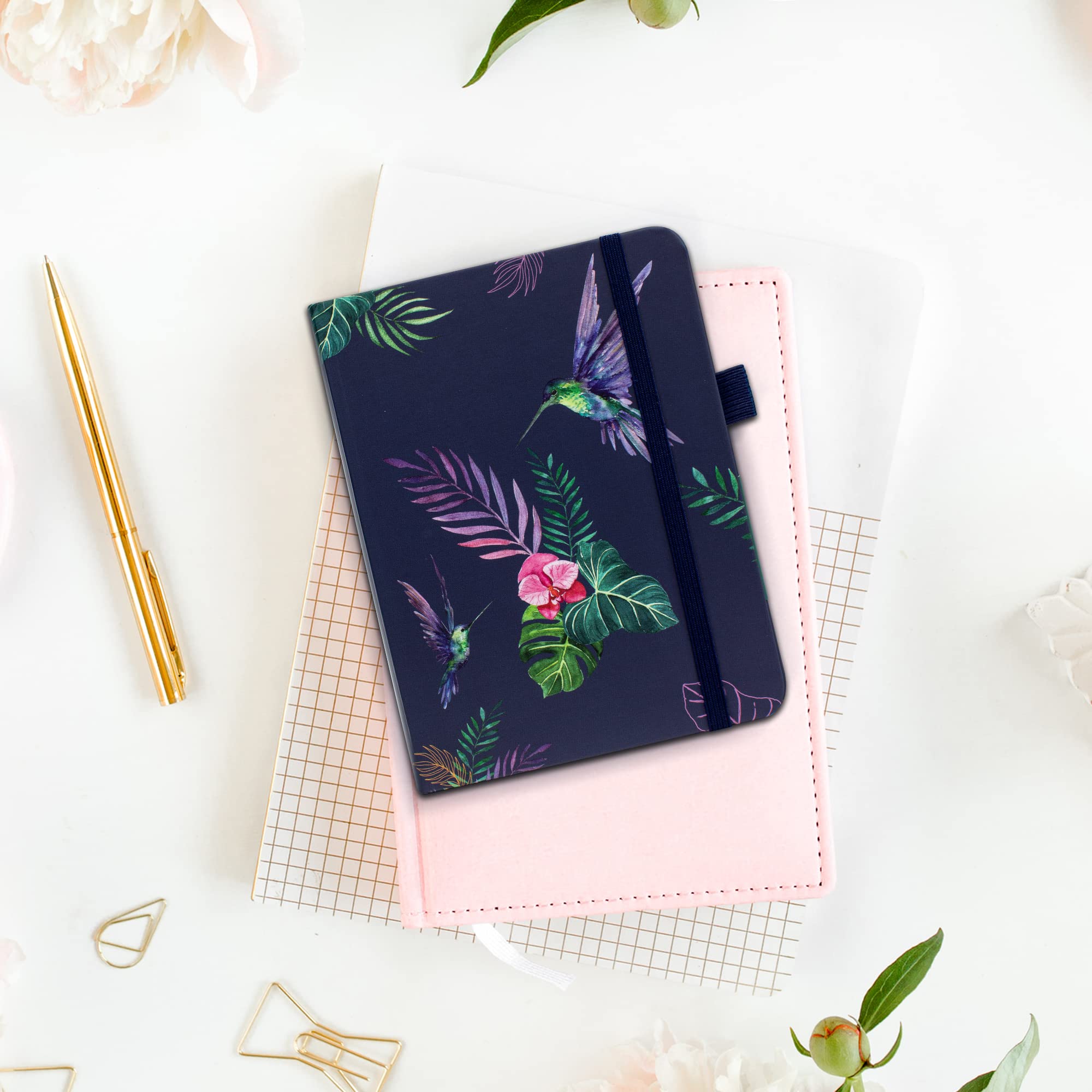 Beautiful Password Book with Alphabetical Tabs - Pocket Sized Internet Password Keeper for Seniors – The Perfect Notebook w/Address Sections Saves All Your Passwords and Recently Placed Orders