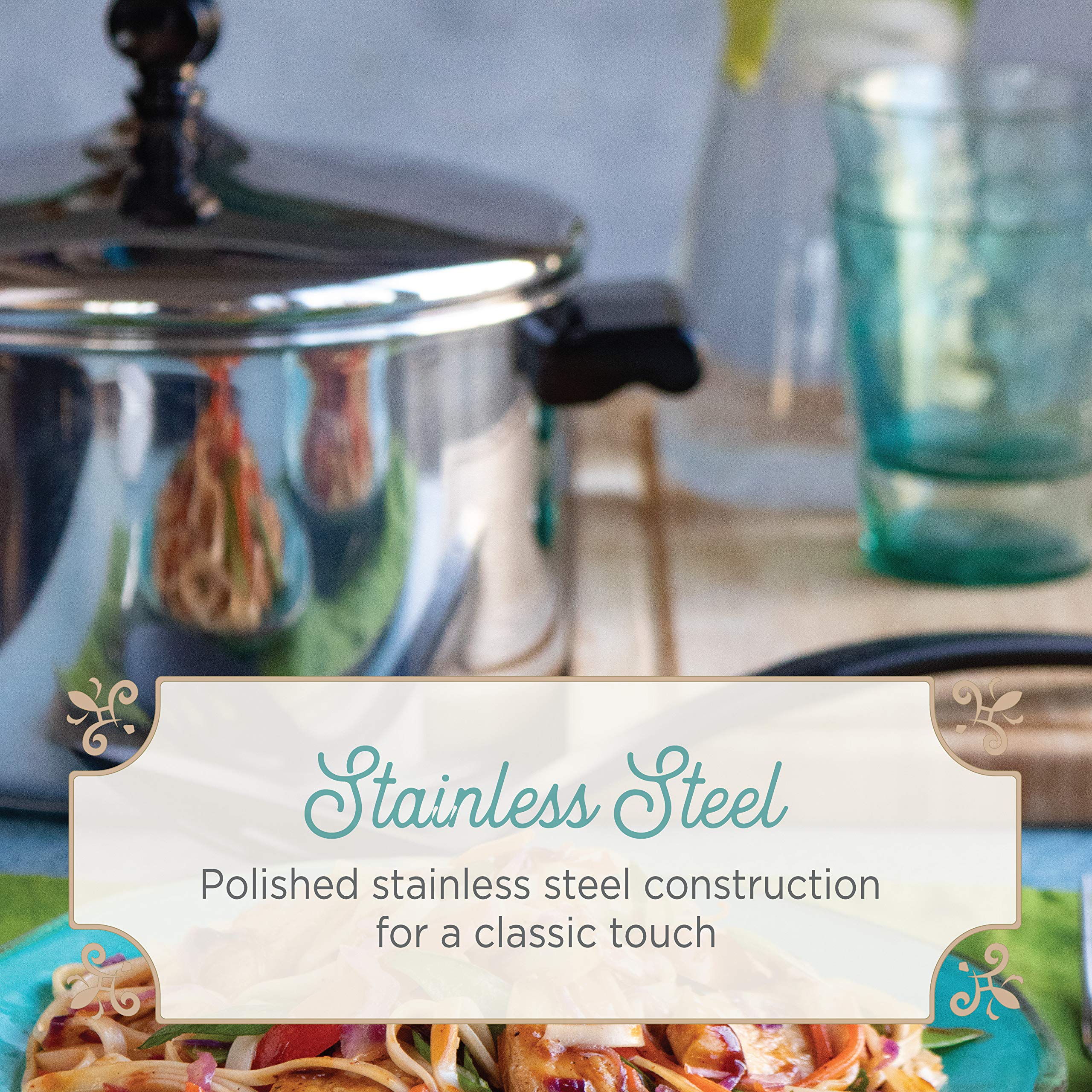 Farberware Classic Stainless Steel Double Boiler & Sauce Pan with Lids (2 Quart, 1 Quart)