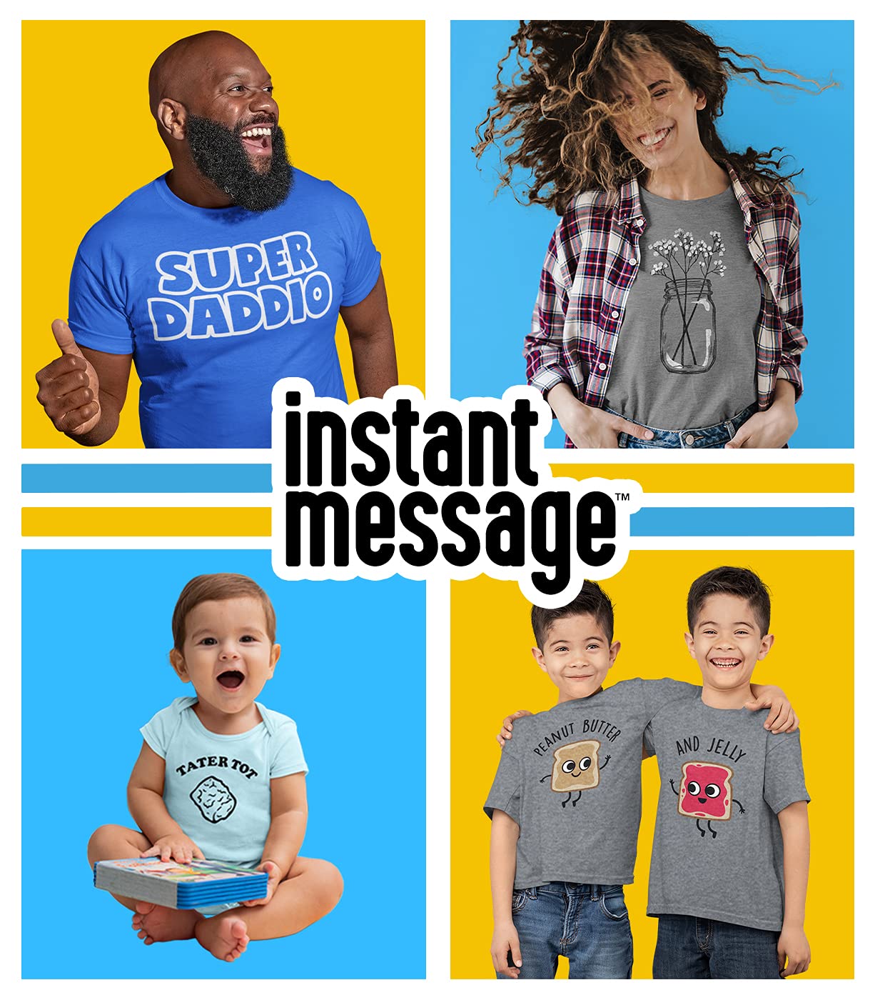 Instant Message - in A World of Tens Eleven - Women's Short Sleeve Graphic T-Shirt - Size Medium Heather Red