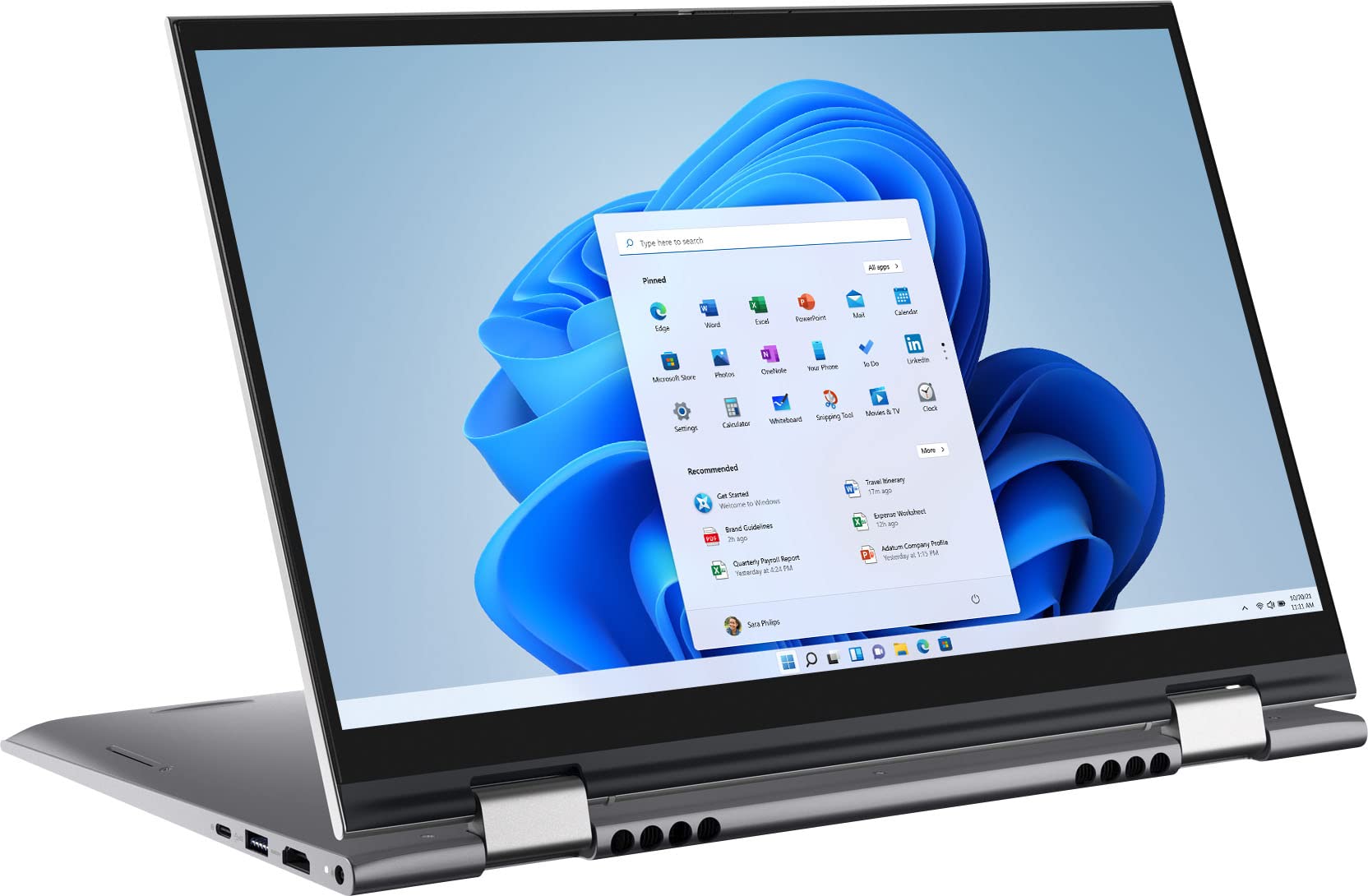 Dell Inspiron 5410 14.0-inch Touchscreen FHD 2-in-1 Laptop - Intel i5-1135G7 - 8GB RAM - 256GB SSD - Intel Iris Xe HD - Webcam - Backlit KB - Fingerprint - WiFi 6 - Bluetooth 5.1 - Win10H (Renewed)