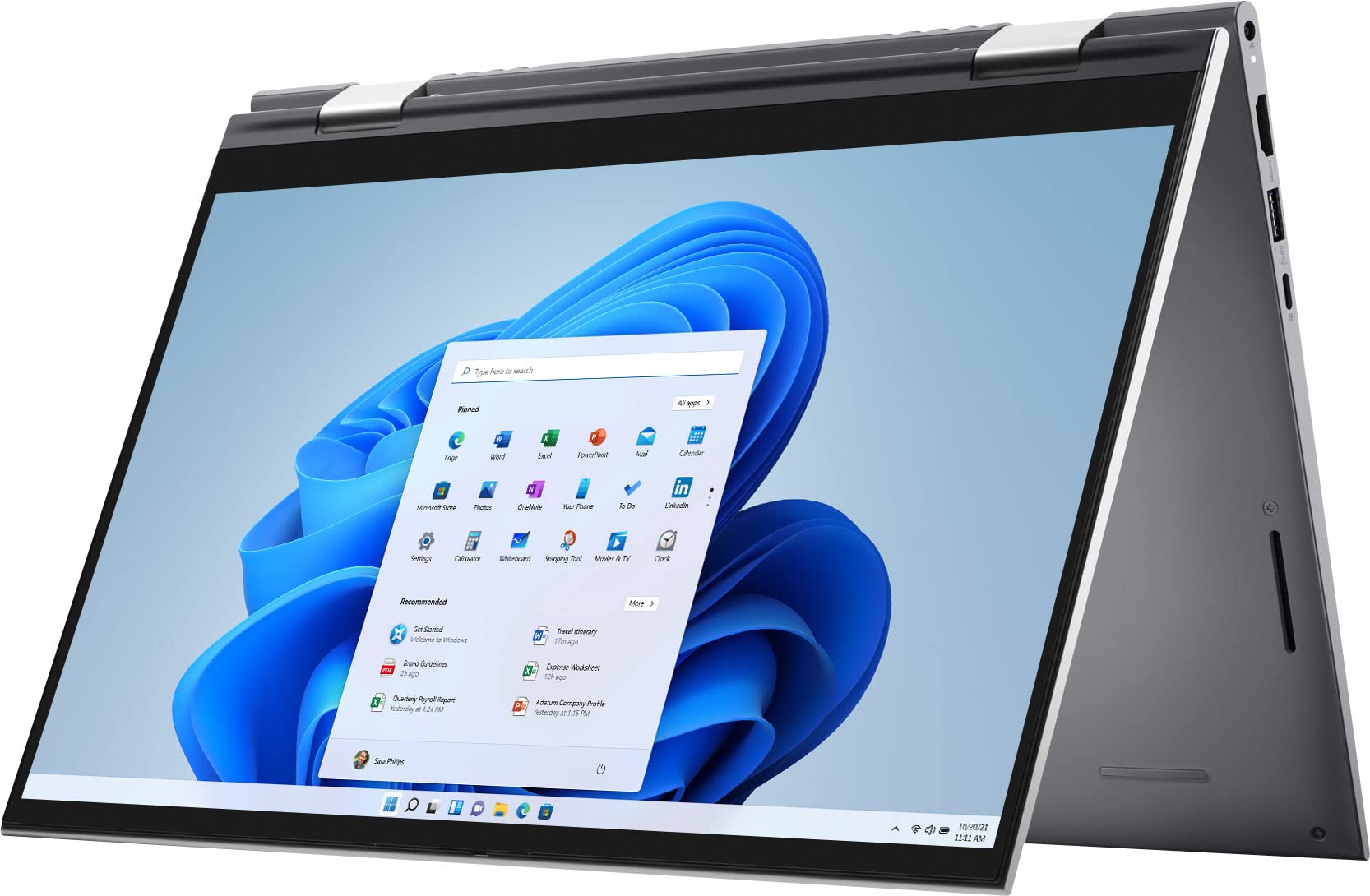 Dell Inspiron 5410 14.0-inch Touchscreen FHD 2-in-1 Laptop - Intel i5-1135G7 - 8GB RAM - 256GB SSD - Intel Iris Xe HD - Webcam - Backlit KB - Fingerprint - WiFi 6 - Bluetooth 5.1 - Win10H (Renewed)