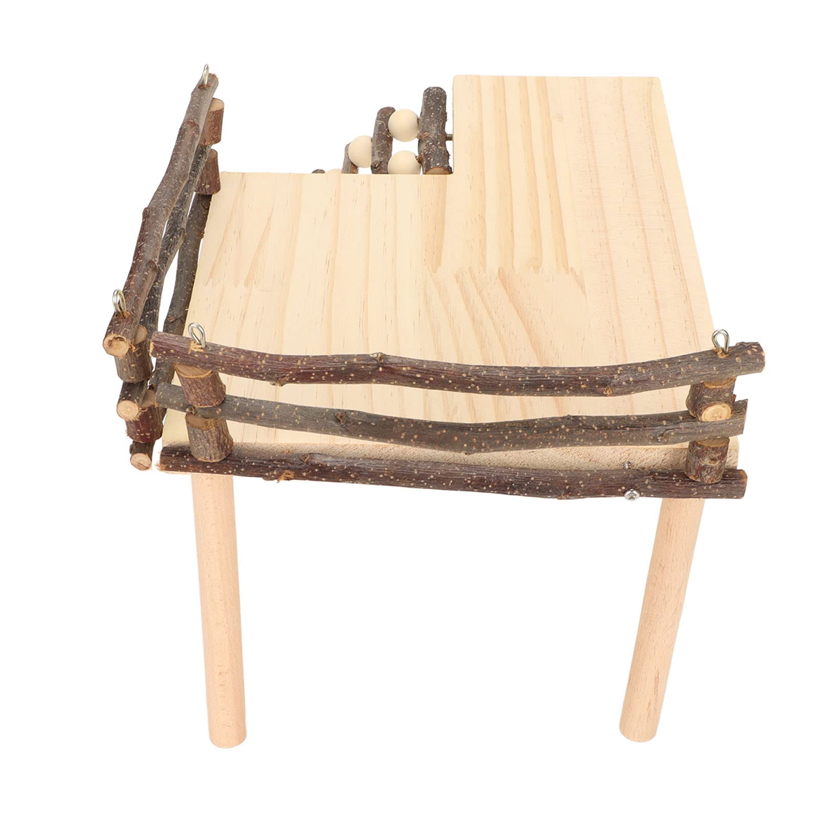 Zerodis Hamster Climb, Multipurpose Hamster Playing Hamster Bridge Rodents Chew Toy for Hamsters Chinchillas Guinea Pig Ferret Reptile