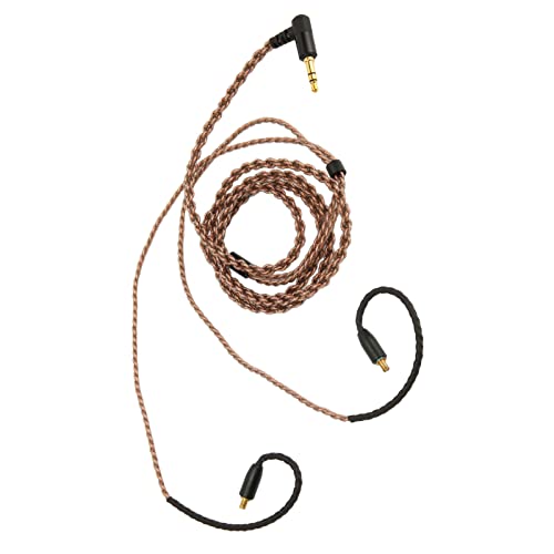 DAUERHAFT Replacement Headphone Cable, Oxygen Free Copper Rustproof Earphone Replacement Upgrade Cable Gold Plated Plug for LS200 for E40 for CKR90 for LS300