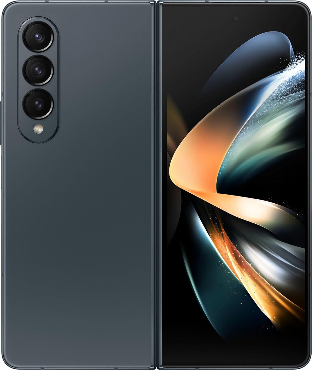 SAMSUNG Galaxy Z Fold 4 5G US Version, 512GB, Graygreen - T-Mobile (Renewed)