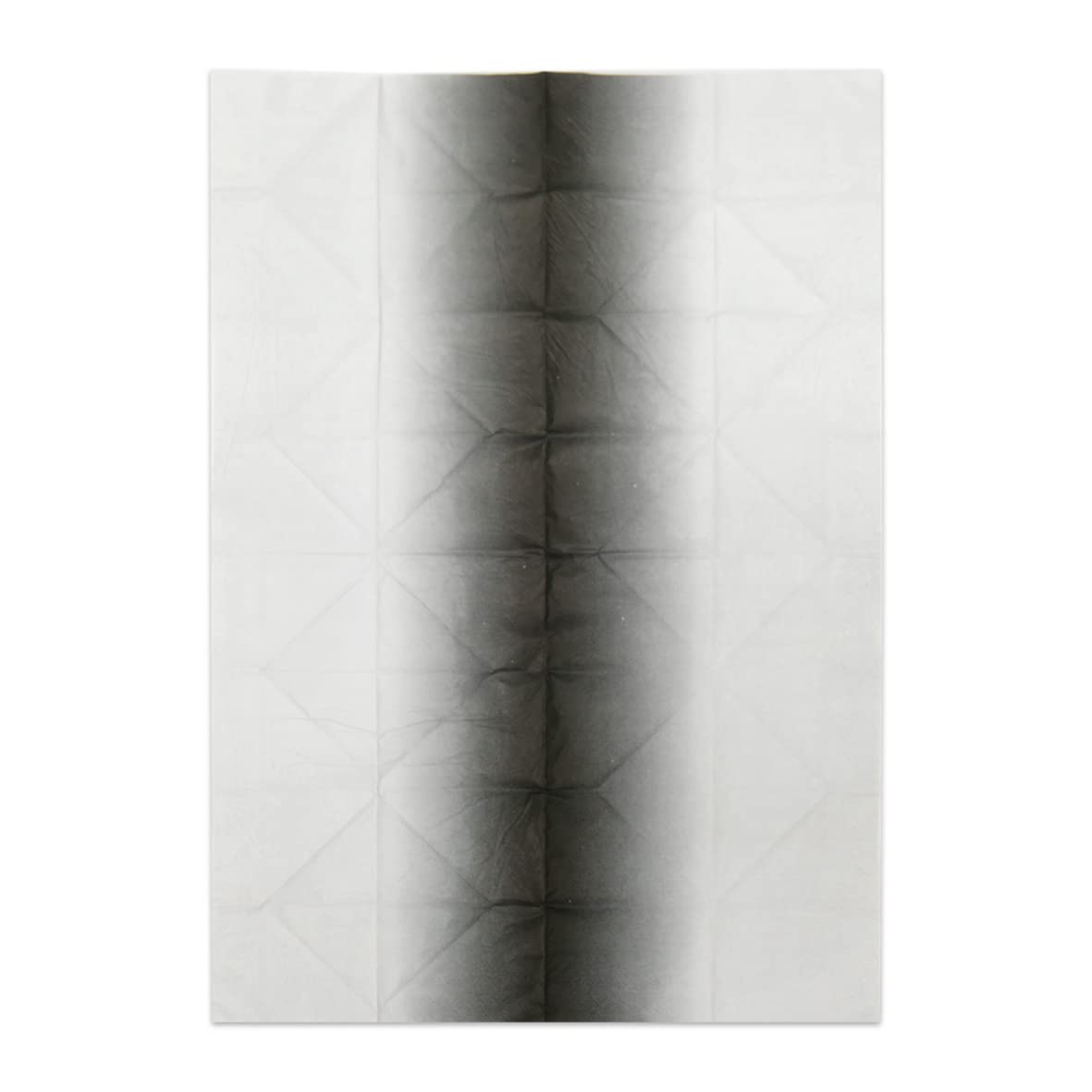 Fanxyware Star Shaped Origami Dinner Napkins in Gradient Black & White (Disposable) - 12 Pack, 23" x 15", 3-Ply Paper - Style Name: Pop Gaze