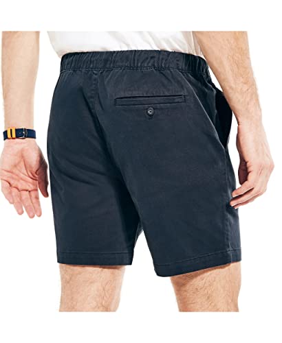 Nautica Men's 7" Pull-On Boardwalk Short, Navy