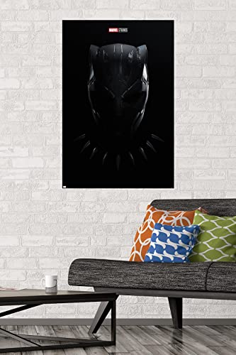 Trends International Marvel Black Panther: Wakanda Forever - Teaser One Sheet Wall Poster, 22.37" x 34.00", Unframed Version