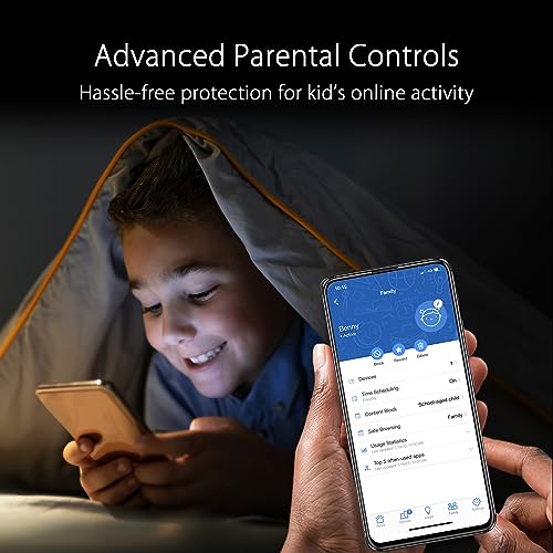 ASUS ZenWiFi AX Mini (XD5) Dual-band Whole Home Mesh WiFi System (3 Pack), WiFi 6, 802.11ax, up to 5000 sq ft & 5+ rooms, AiMesh, Lifetime Internet Security, Parental Controls, Easy Setup