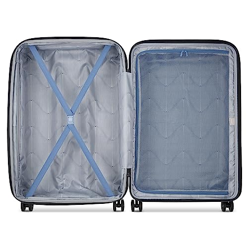 DELSEY PARIS Cruise 3.0 Hardside Expandable Luggage with Spinner Wheels, Graphite, 3 Piece Set (21/24/28)
