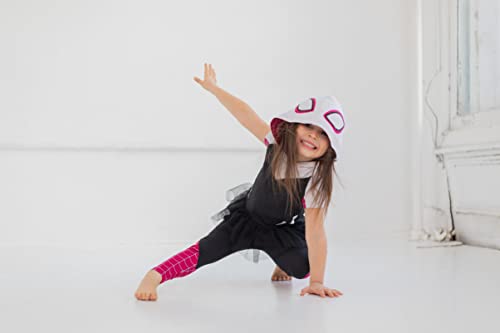 Marvel Spider-Man Spider-Gwen Ghost Spider Little Girls Cosplay T-Shirt and Leggings 6-6X