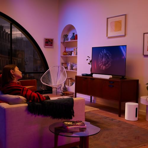 Sonos Sub Mini - White - Compact Wireless Subwoofer
