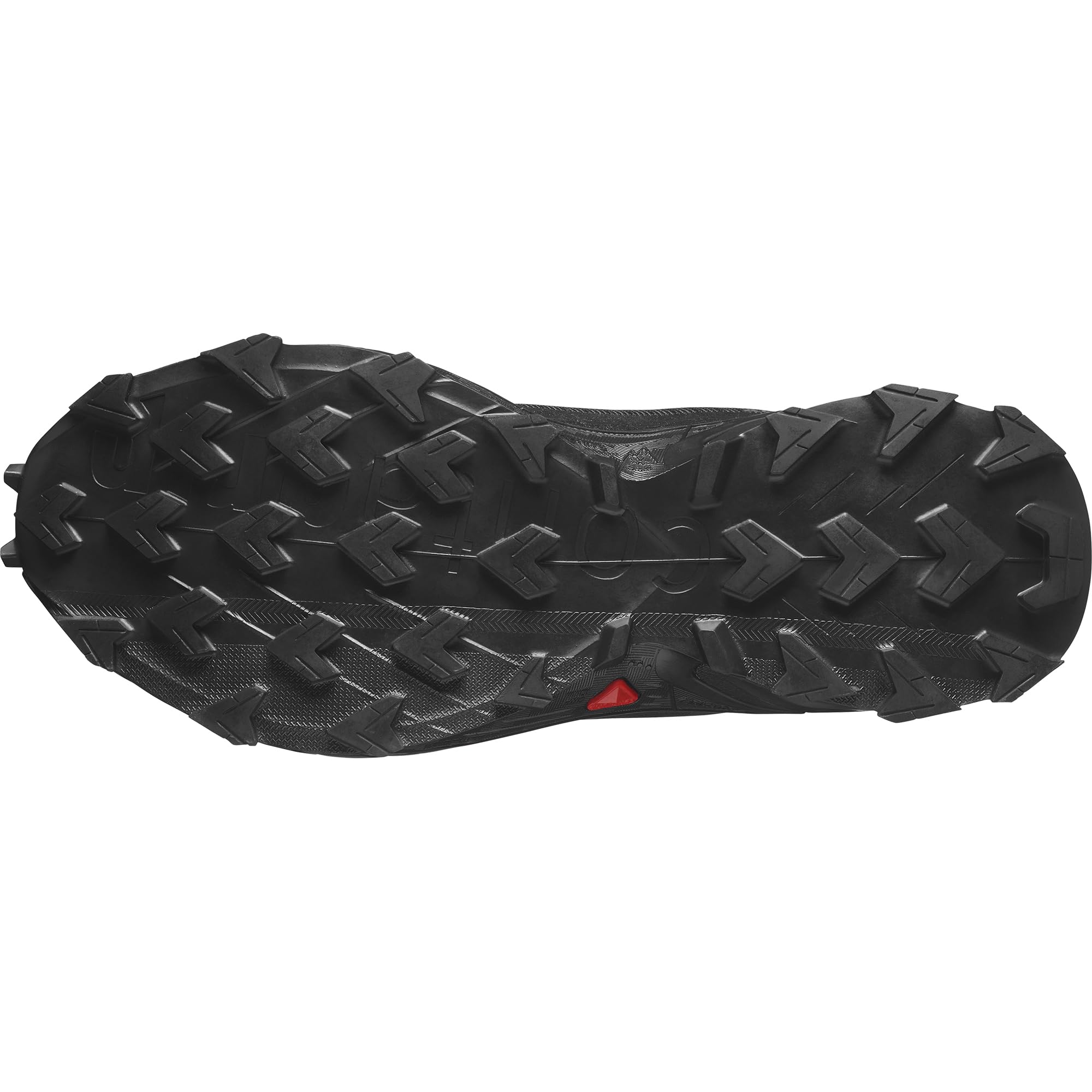 Salomon Women's ALPHACROSS 5 Trail Running Shoes for Women, Black / Black / Ebony, 6.5