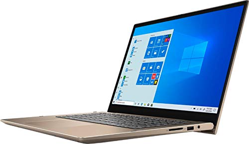 Dell Inspiron 14 7405 2-in-1 | 14" FHD Touch | Ryzen 5 4500U | 8GB RAM | 256GB SSD | Backlit KB | Fingerprint | USB-C | WiFi 6 | Win10 Pro | Gold (Renewed)