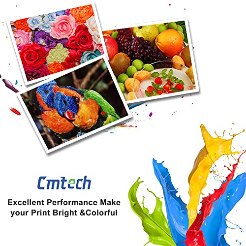 CMTECH Compatible 962XL Ink Cartridges Replacement for HP 962XL 962 XL Work for OfficeJet Pro 9015e 9010 9015 9025 9018 9012 9025e 9020 9019 9016 9028 Printer(Black, Cyan, Magenta, Yellow) 4 Pack