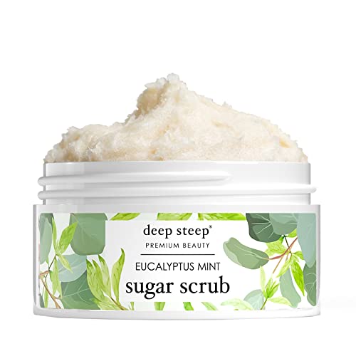 Deep Steep Sugar Scrub, 8oz (Eucalyptus Mint)