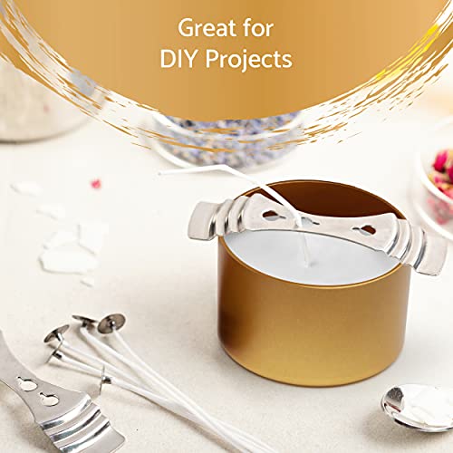 24 Pack 8oz Gold Candle Tins with Lids - Candle Containers for Making Candles, Candle Jars Candle Making Supplies, Candle Vessels Empty Candle Tin DIY
