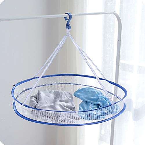 UXZDX Shopping Basket,1pc Mesh Clothes Hanging Dryer Double-Layer Foldable Sweater Drying Basket
