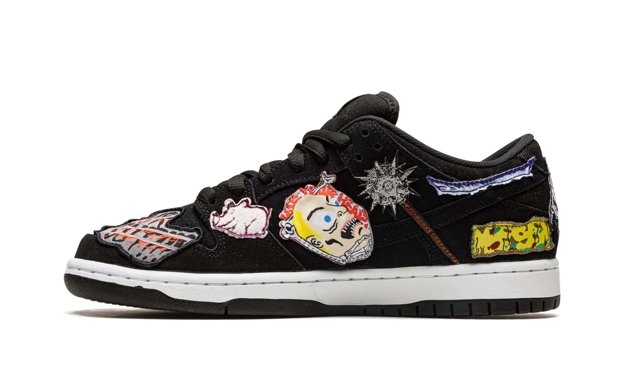 Nike Mens SB Dunk Low DQ4488 001 Neckface - Size 8.5
