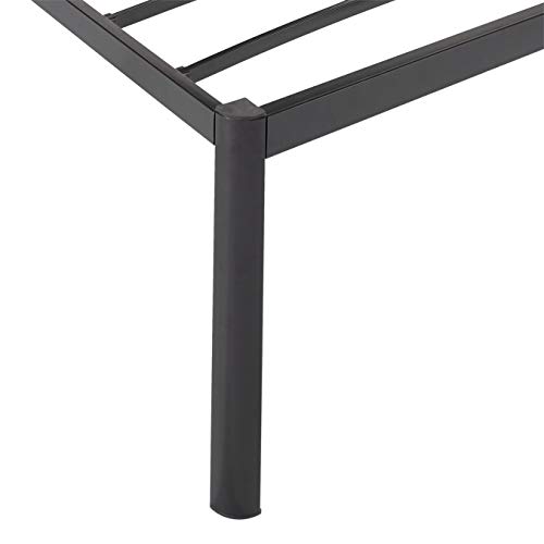 Amazon Basics Heavy Duty Non-Slip Bed Frame with Steel Slats, Easy Assembly - 18 inches, Full